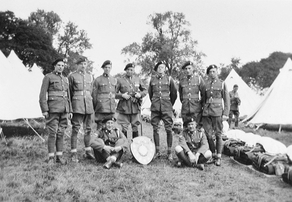 23rd (London) Armoured Car Company, Arundel, West Sussex, 1938 (c ...