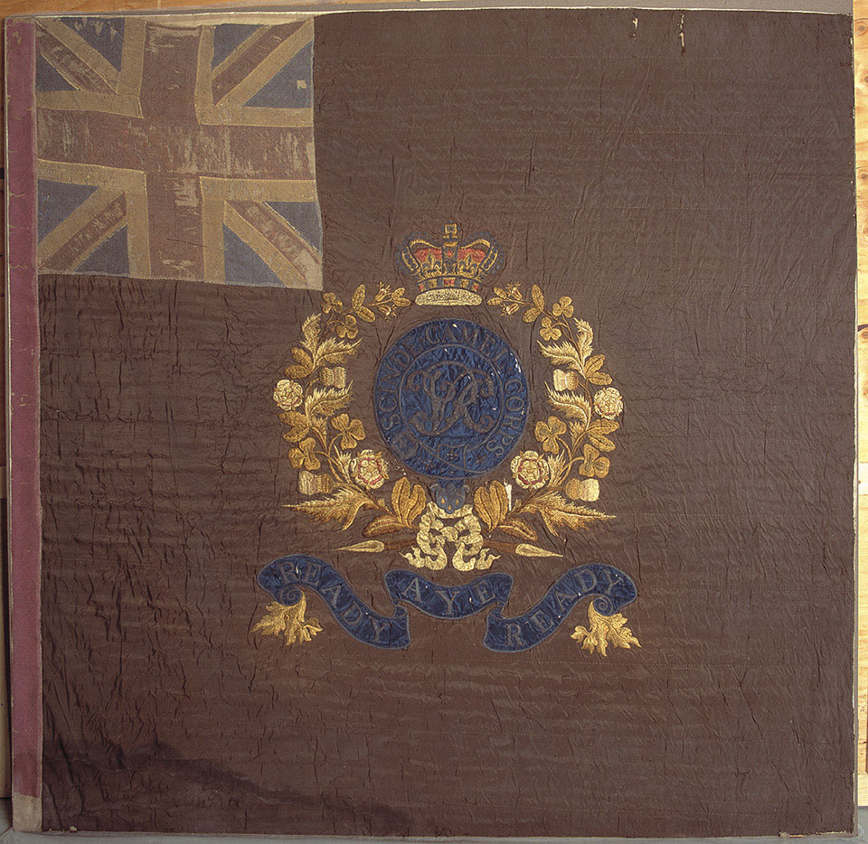 Regimental Colour of the Scinde Camel Corps, 1843-1853 | Online ...