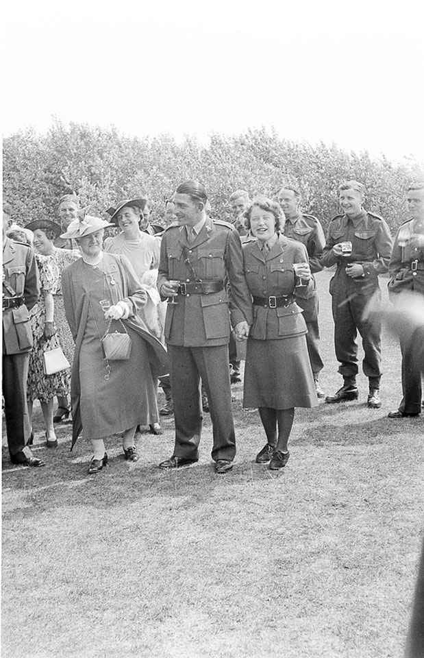 The wedding of Charles Rich, 3rd County of London Yeomanry ...