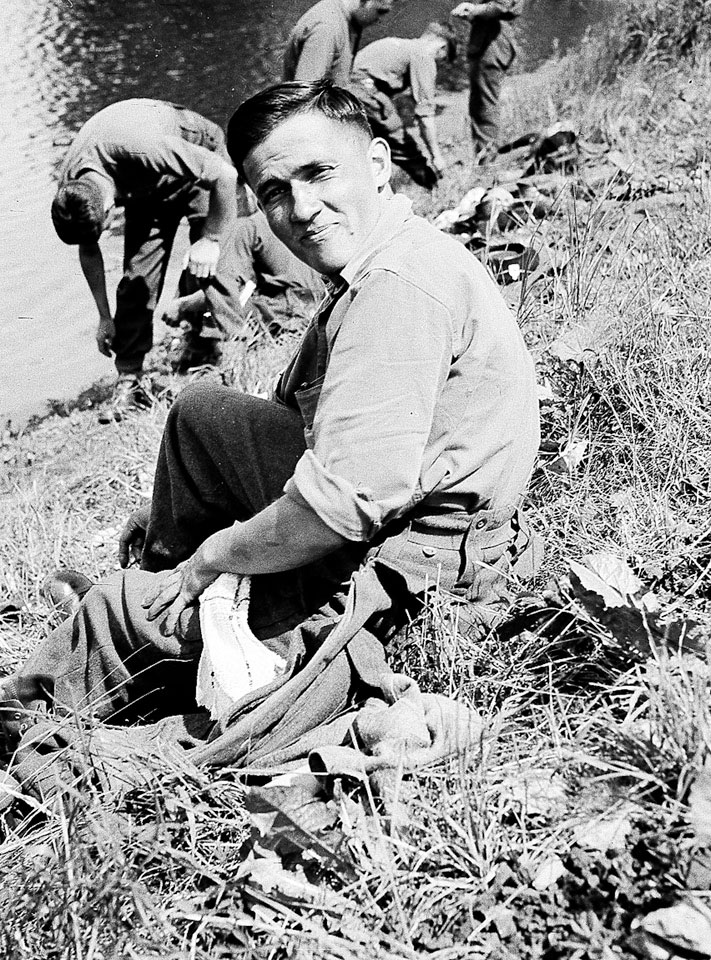 Ken Carroll, 3rd County of London Yeomanry (Sharpshooters), 1940 (c ...