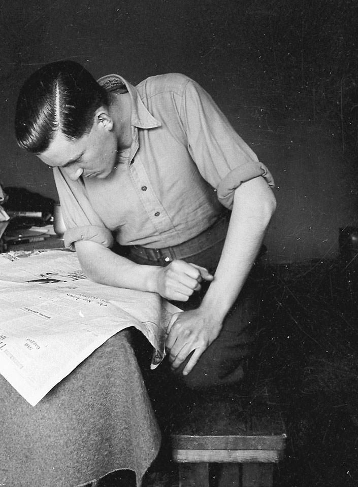 Peter 'Pedro' Smethurst, 3rd County of London Yeomanry (Sharpshooters ...