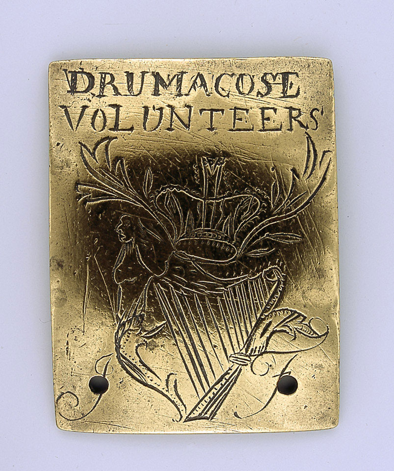 Shoulder belt plate, Drumacose Volunteers, 1790 (c) | Online Collection ...