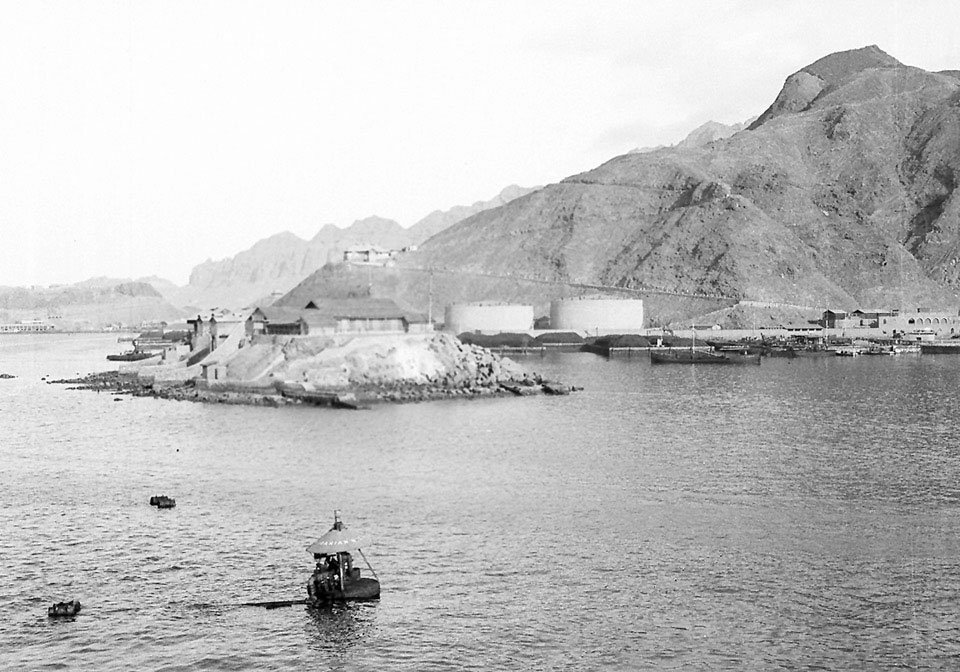 'Oil storage tanks', Aden, 3rd County of London Yeomanry (Sharpshooters ...