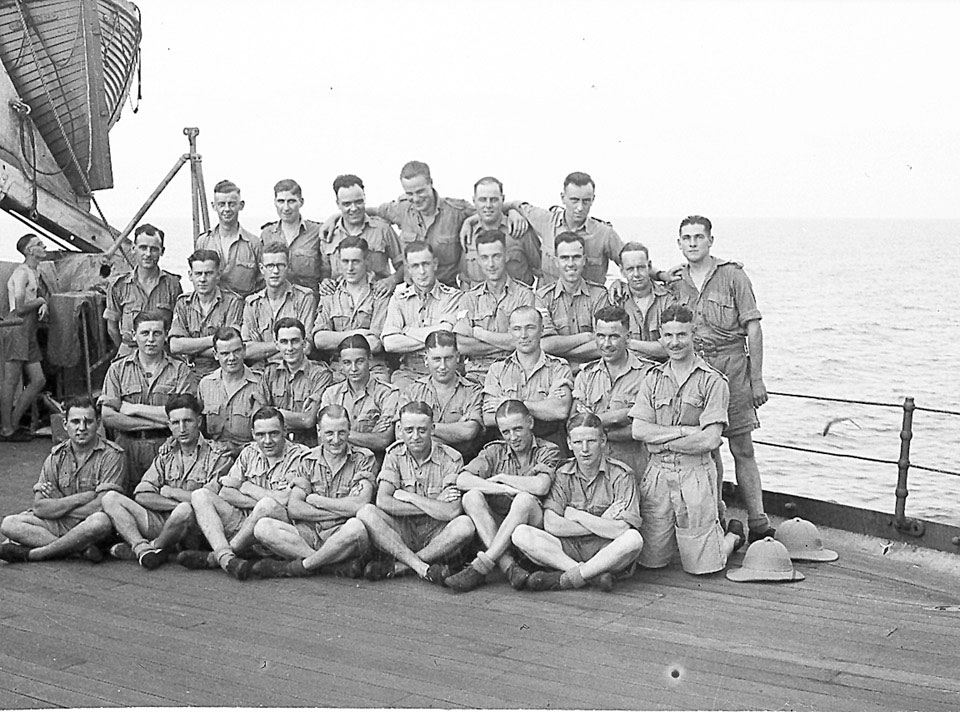 'Brigade Group', en route to North Africa, 1941 | Online Collection ...