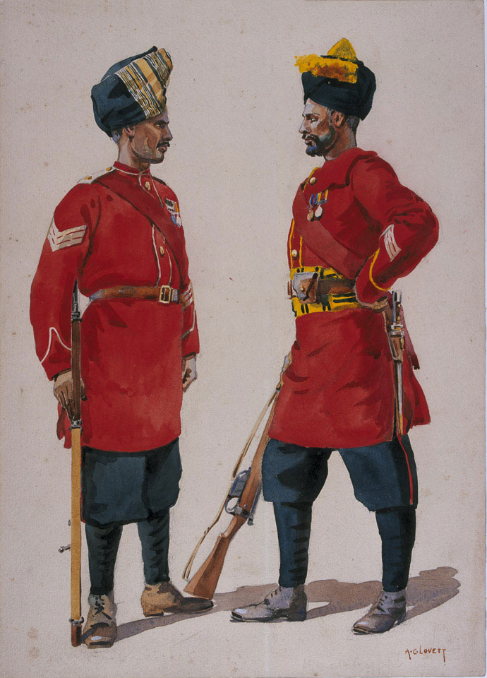 5th Light Infantry, 6th Jat Light Infantry, 1908 (c) | Online ...