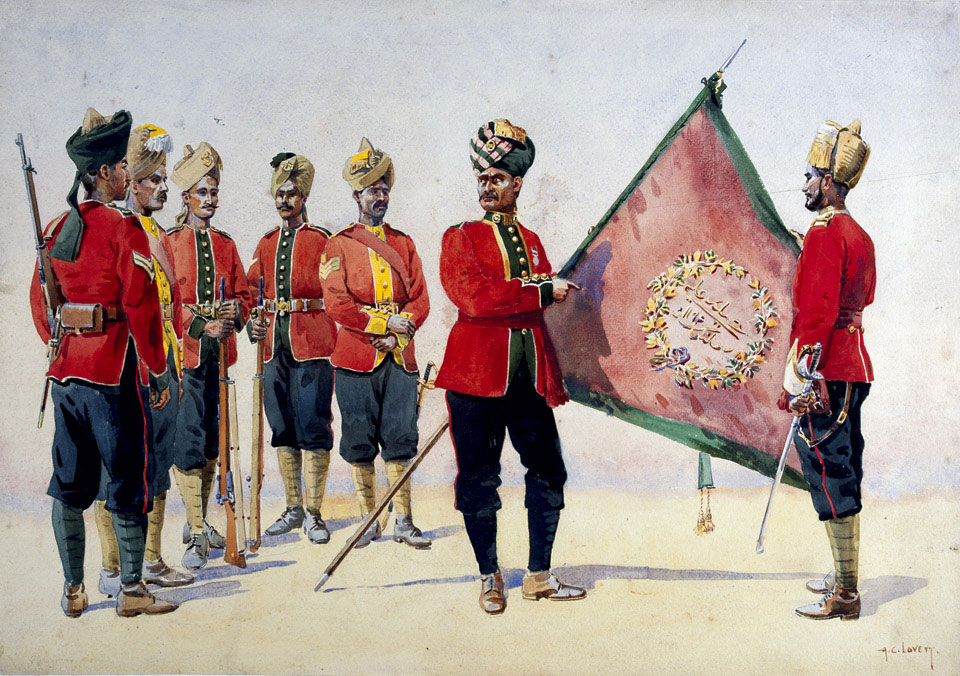 Carnatic Infantry, 1908 (c) | Online Collection | National Army Museum ...