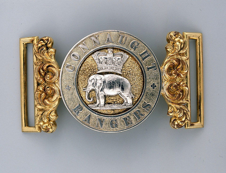 Waistbelt clasp worn by Lieutenant-Colonel (Edmund Richard Jeffreys ...