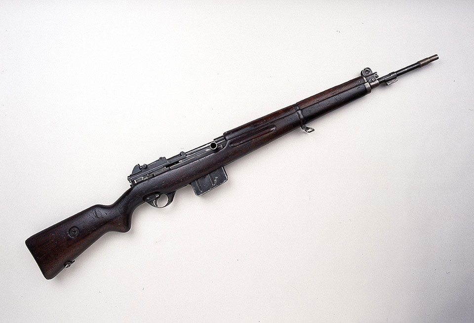 Belgian SAFN 7.62 mm Model 49 automatic rifle, 1950 (c) | Online ...