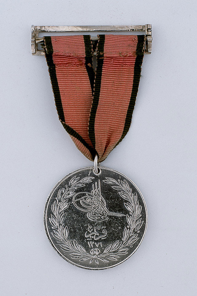 Turkish Crimea Medal 1855, Sardinian issue, Brevet Major William Inglis ...