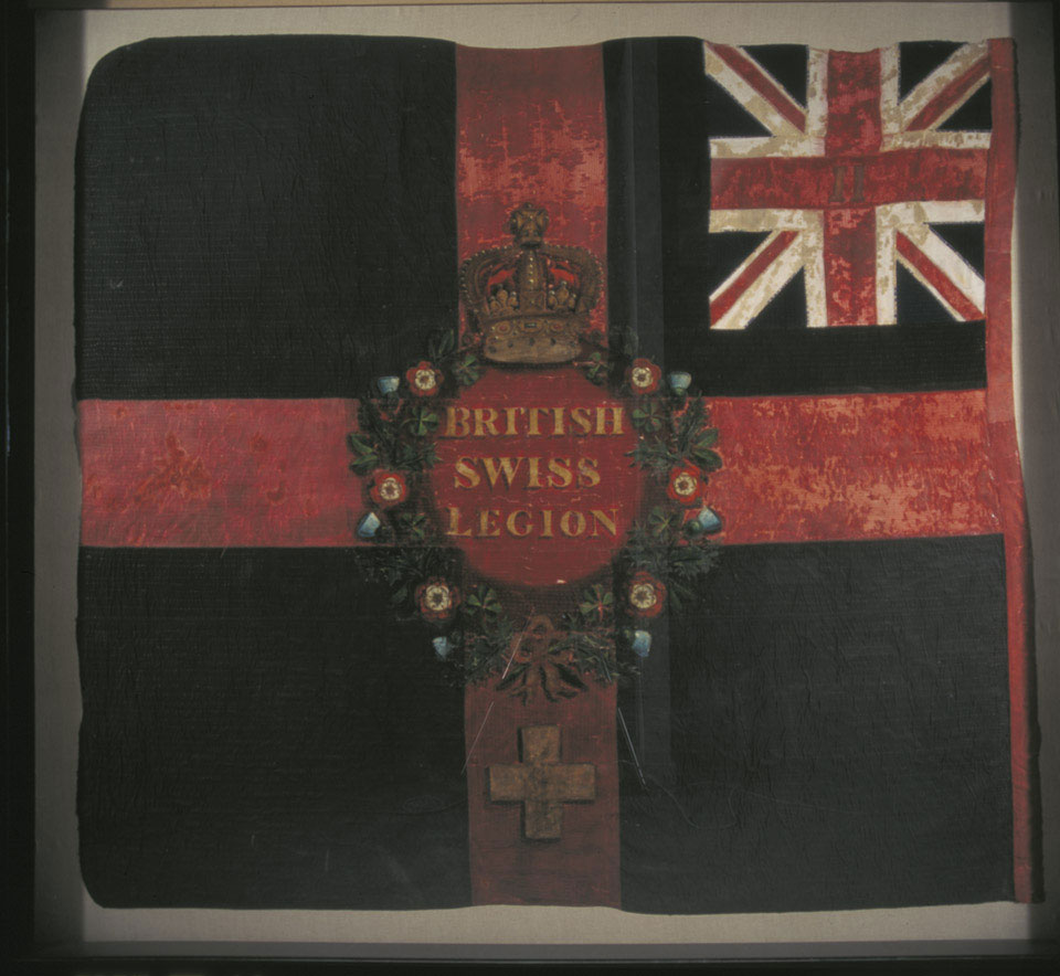 Regimental Colour, British Swiss Legion, 1855-1856 | Online Collection ...