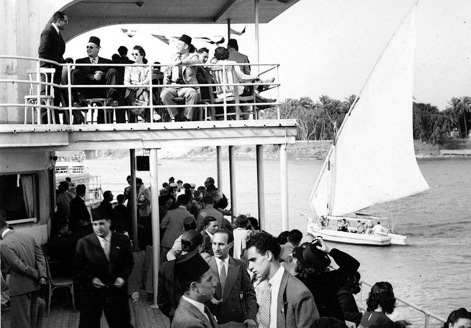 Grand Stand, Royal Cairo Rowing Club, Egypt, 1943 | Online Collection ...