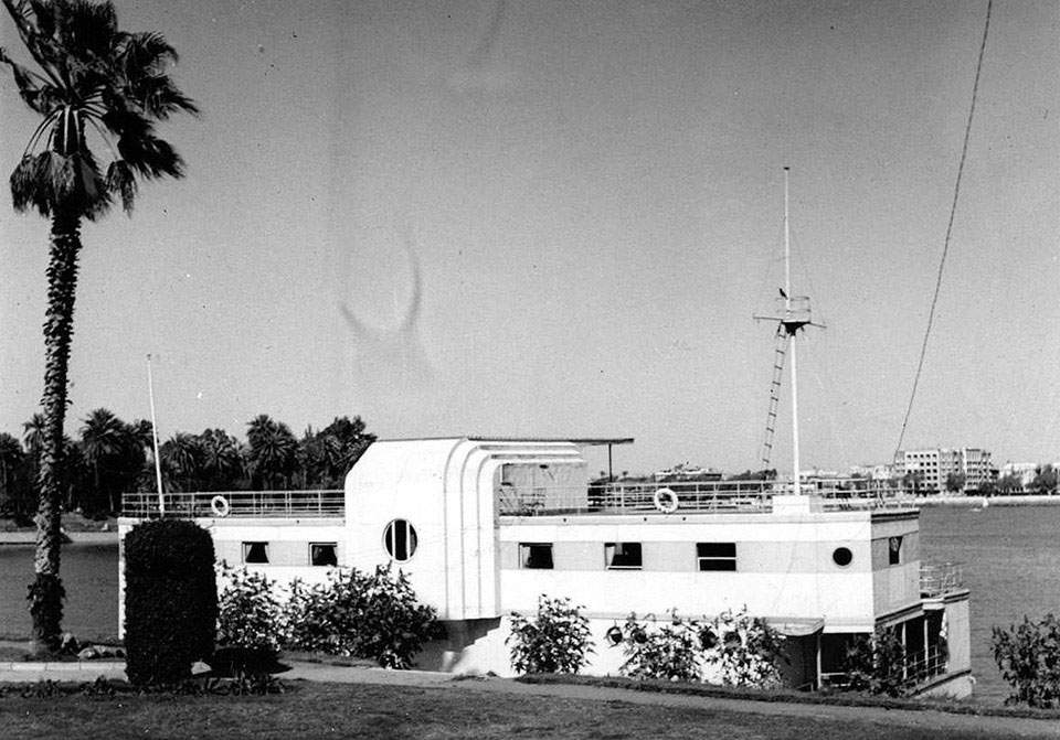 Club House, Royal Cairo Rowing Club, Egypt, 1943 | Online Collection ...